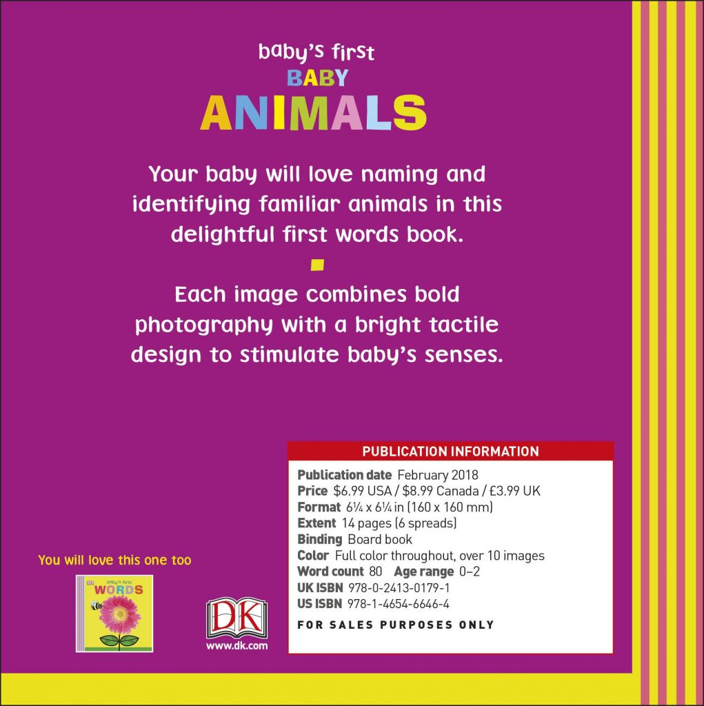 DK -BABYS FIRST BABY ANIMALS – Welcome To Crescent Book Shop
