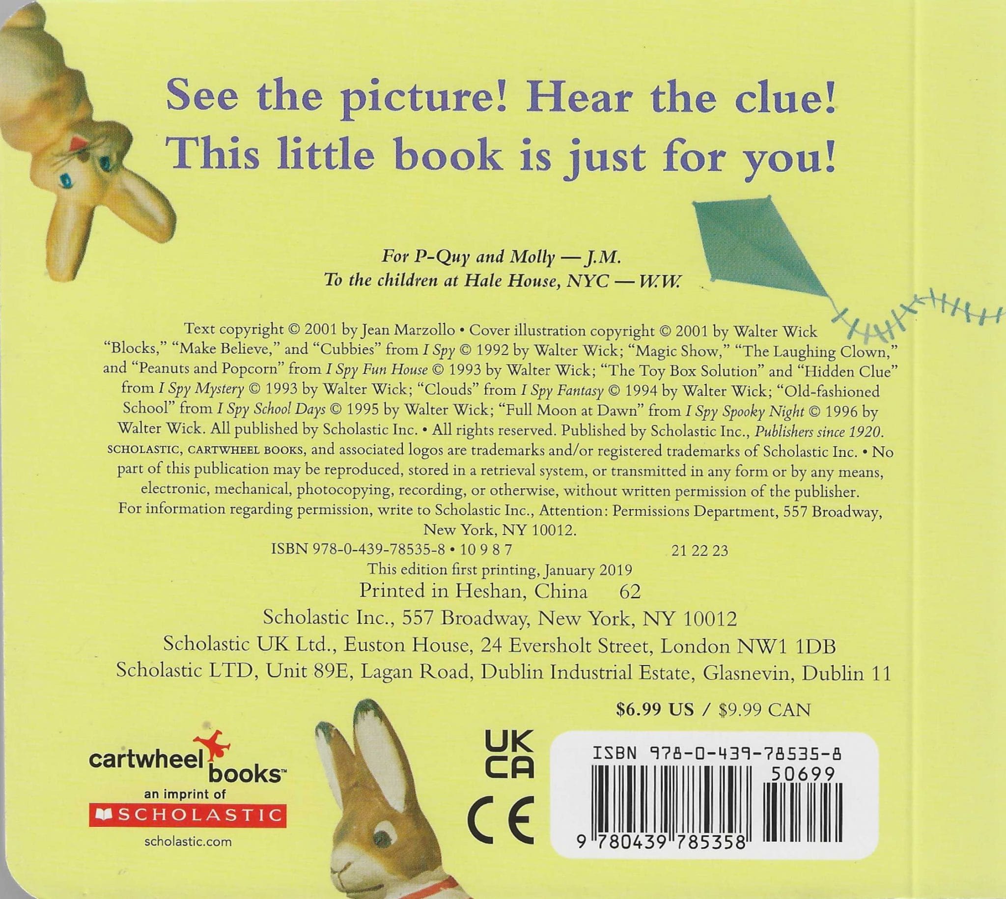 SCHOLASTIC-I SPY LITTLE BUNNIES – Welcome To Crescent Book Shop