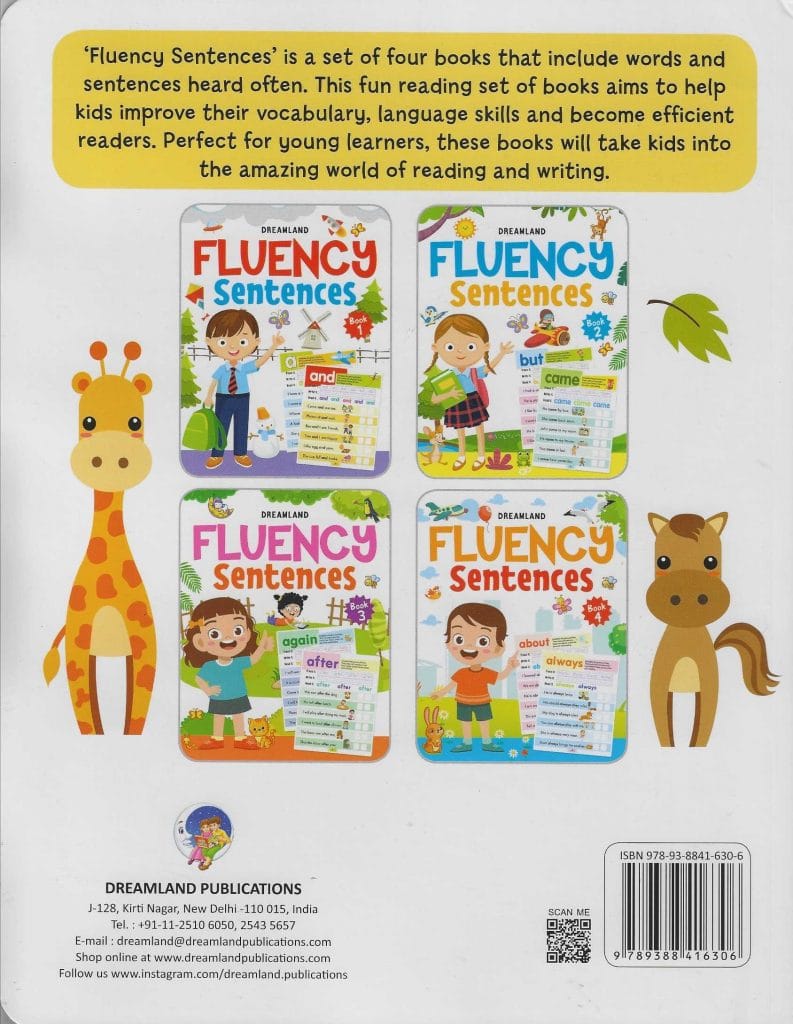 DL-FLUENCY SENTENCES BOOK 1 – Welcome To Crescent Book Shop