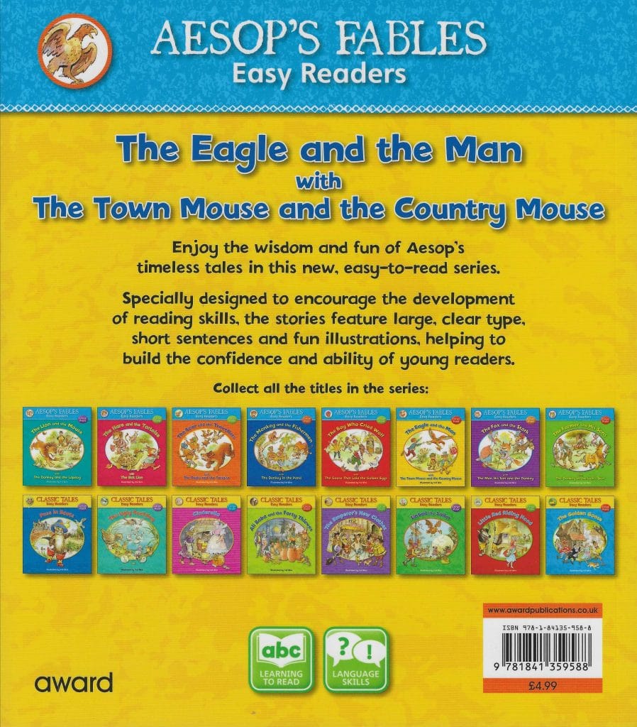 AWARD -AESOP S FABLES EASY READERS THE EAGLE AND THE MAN – Welcome To ...