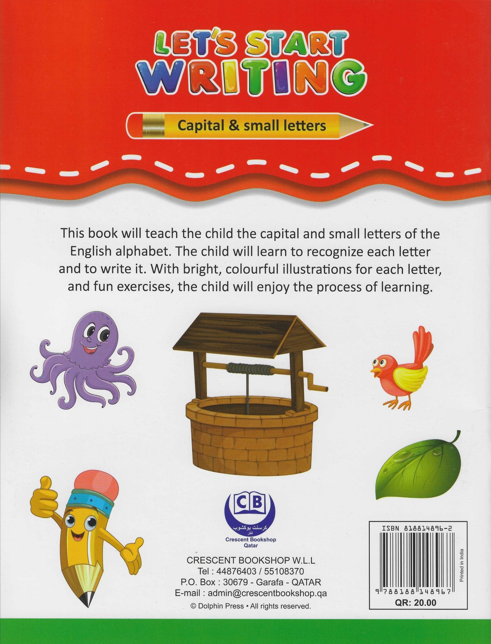 CRESCENT -LETS START WRITING capital and small letters – Welcome To ...