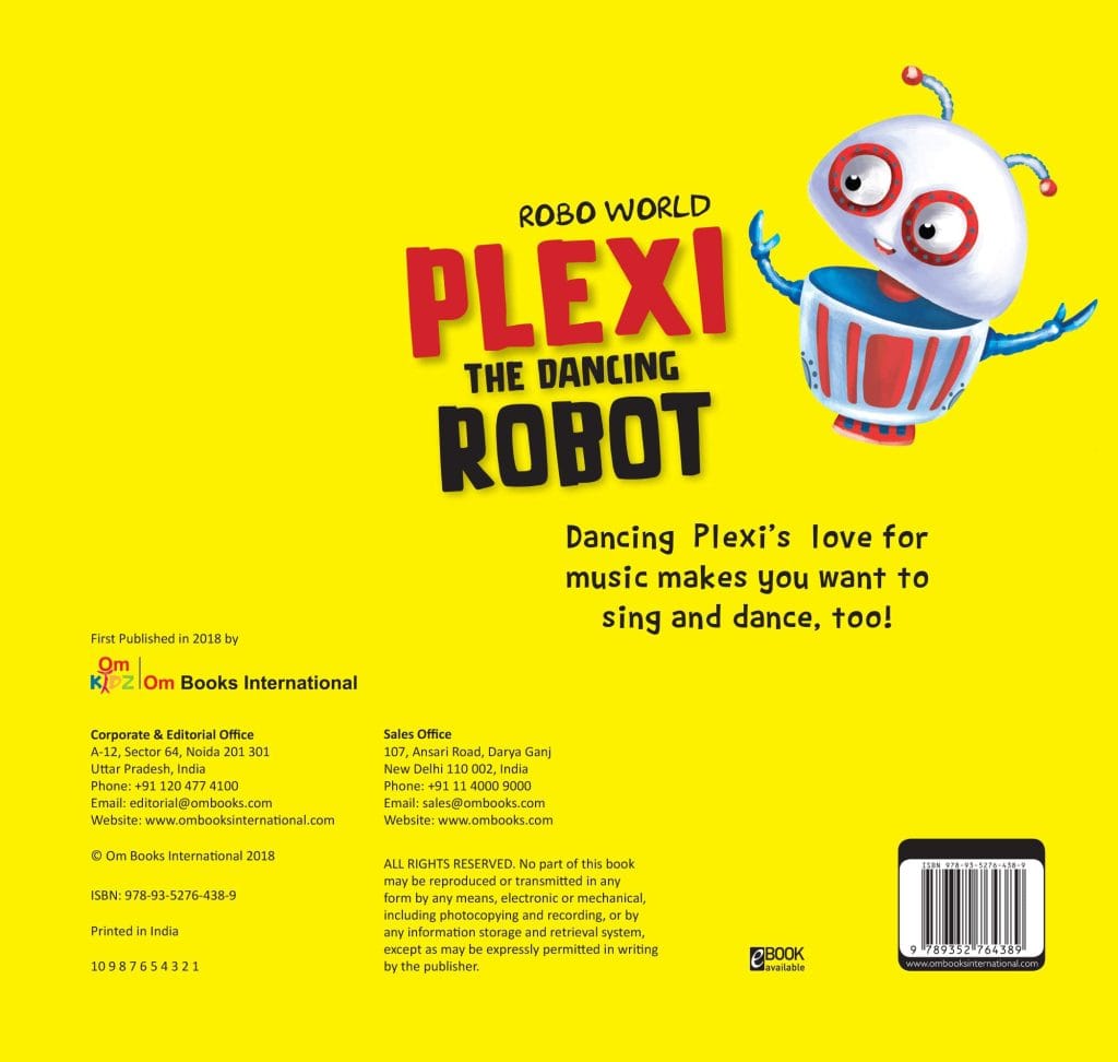 Om Kidz – Robo World Plexi The Dancing Robot – Welcome To Crescent Book ...