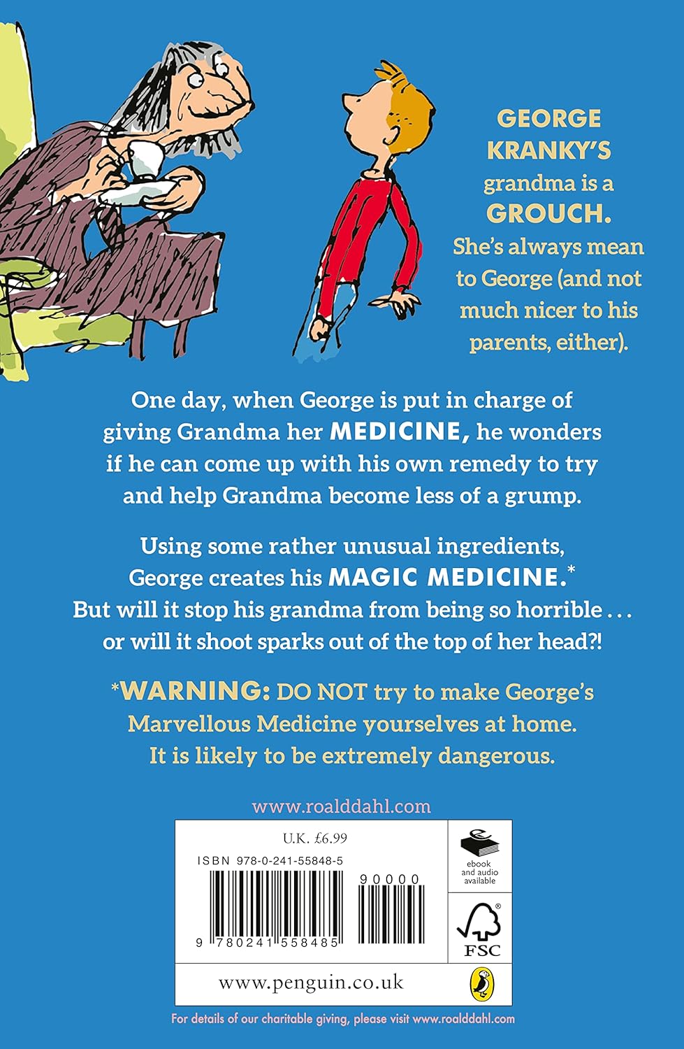 ROALD DAHL GEORGES MARVELLOUS MEDICINE – Welcome To Crescent Book Shop