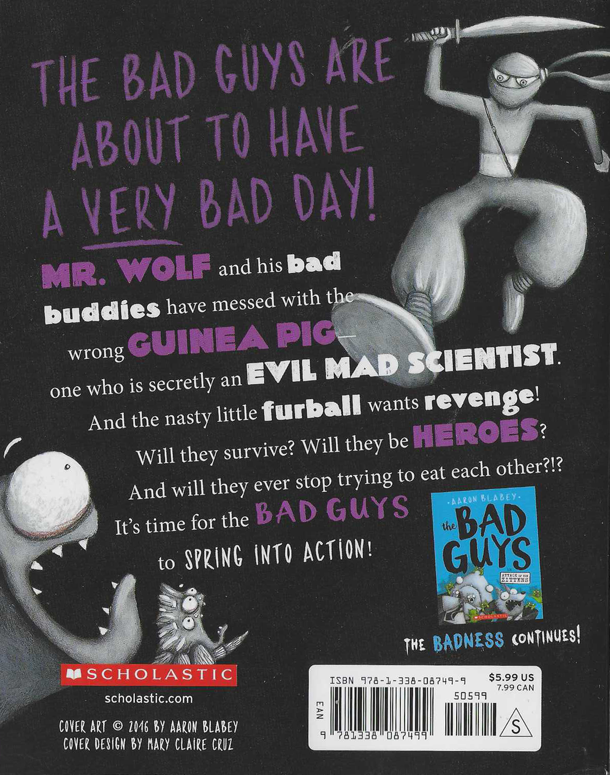 THE BAD GUYS IN THE FURBALL STRIKES BACK – Welcome To Crescent Book Shop